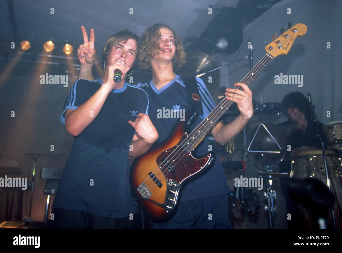 German pop band ECHT 1999 in Hamburg | usage worldwide Stock Photo - Alamy