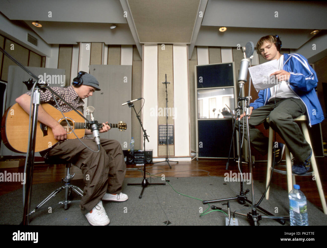 German pop band ECHT 1999 in Hamburg | usage worldwide Stock Photo - Alamy