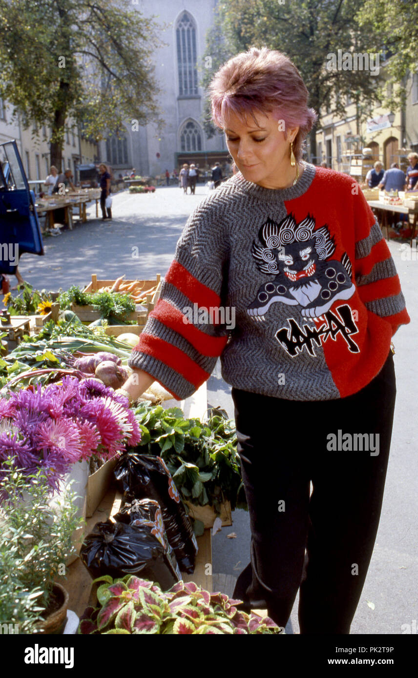 Frida - ABBA - Germany - September 1982, visit Showexpress with Michael ...