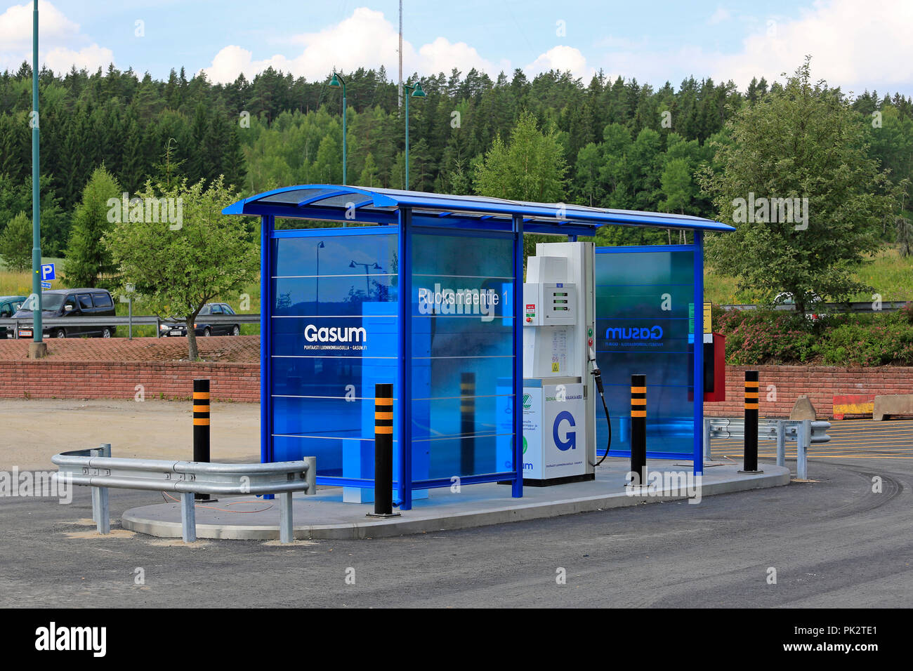 LNG, Liquified natural gas and biogas dispenser for gas vehicles at ... LNG, Liquified natural gas and biogas dispenser for gas vehicles at ...