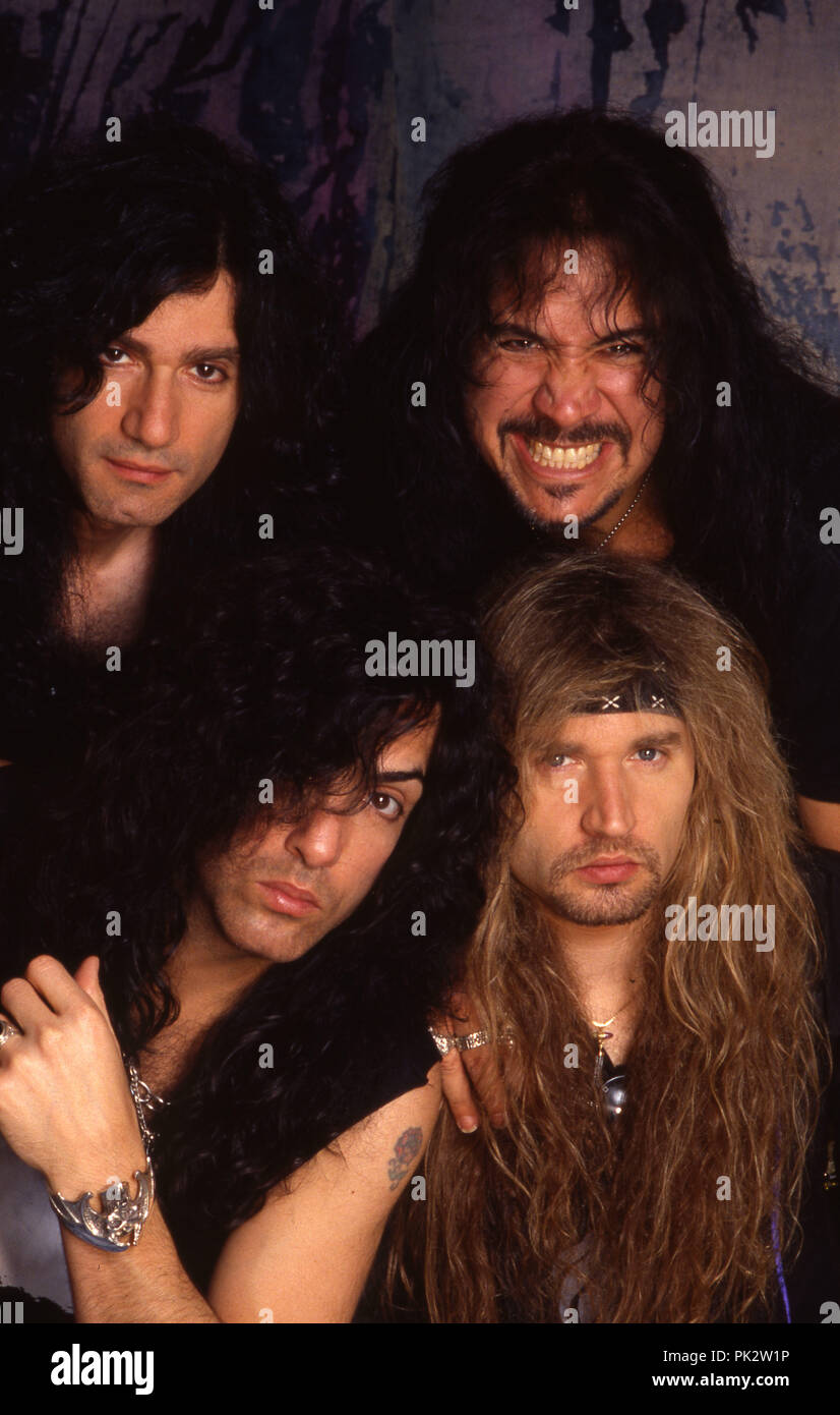 American Hard Rock Band KISS on 2 June 1992 in Munich - Germany | usage ...