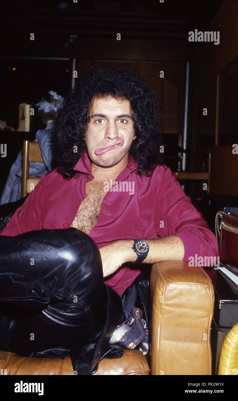 American Hard Rock Band KISS on 2 November 1983 in Munich - Germany ...