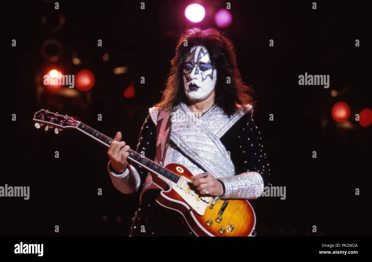 KISS in May 1997 at the Rock im Park Festival in Nuremberg - Germany ...