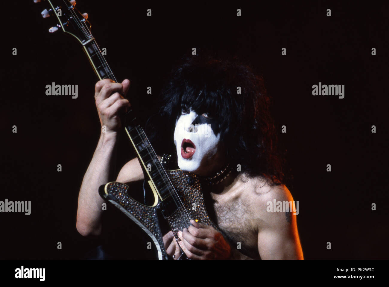 KISS in May 1997 at the Rock im Park Festival in Nuremberg - Germany ...