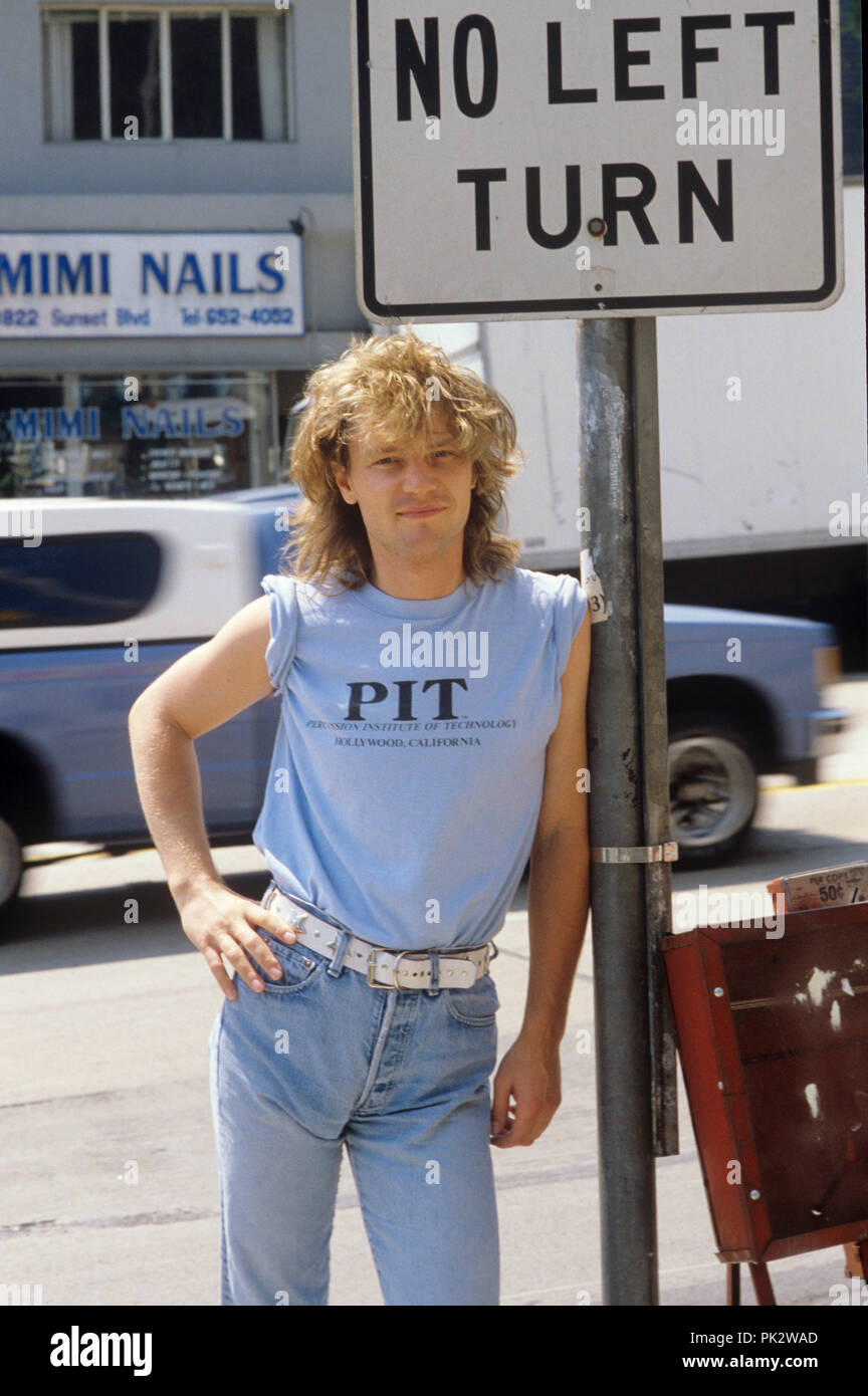 Rolf Brendel on 31.08.1988 in Los Angeles. | usage worldwide Stock ...