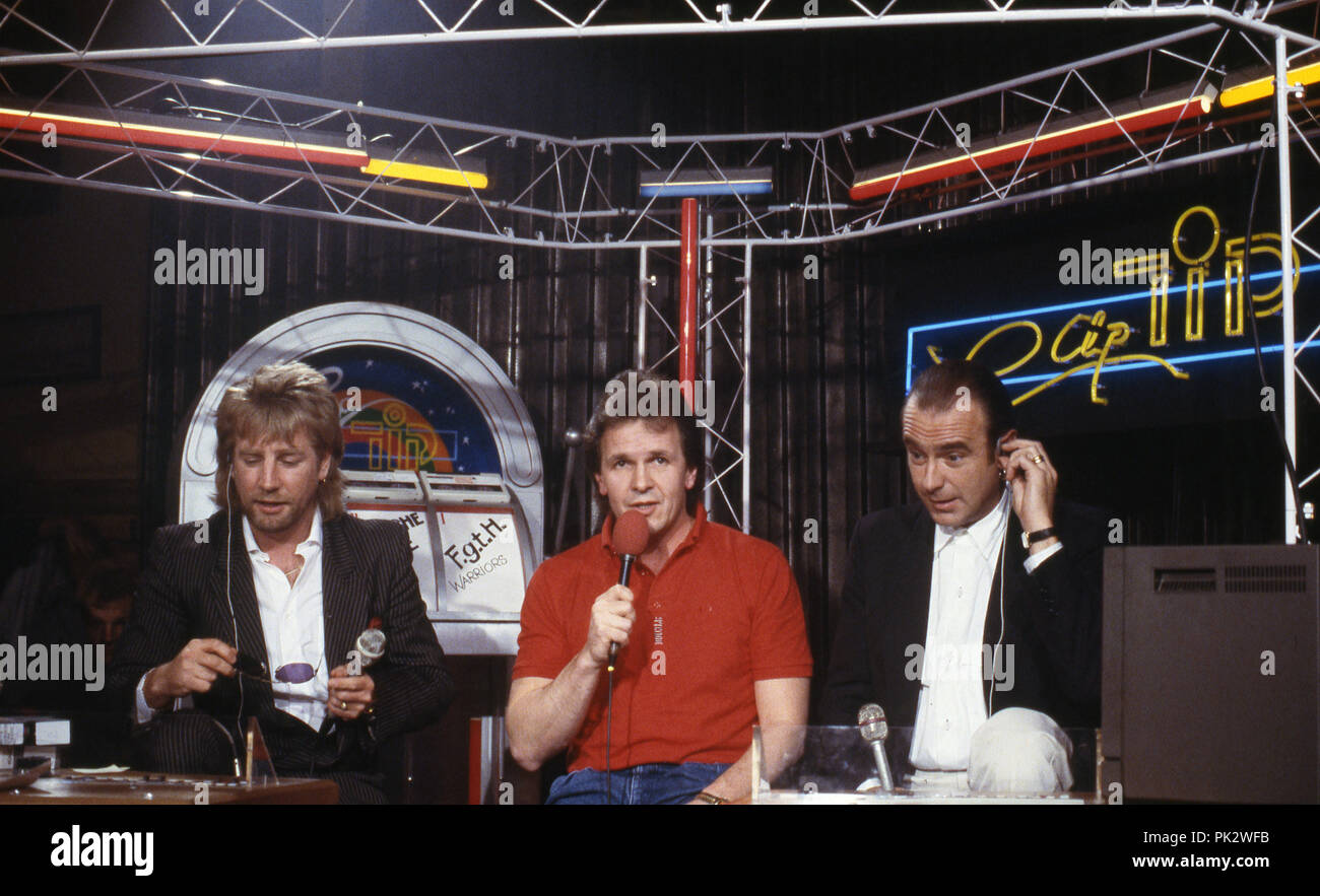 Status Quo in May 1988 - Show with Fritz Egner (M) | usage worldwide ...