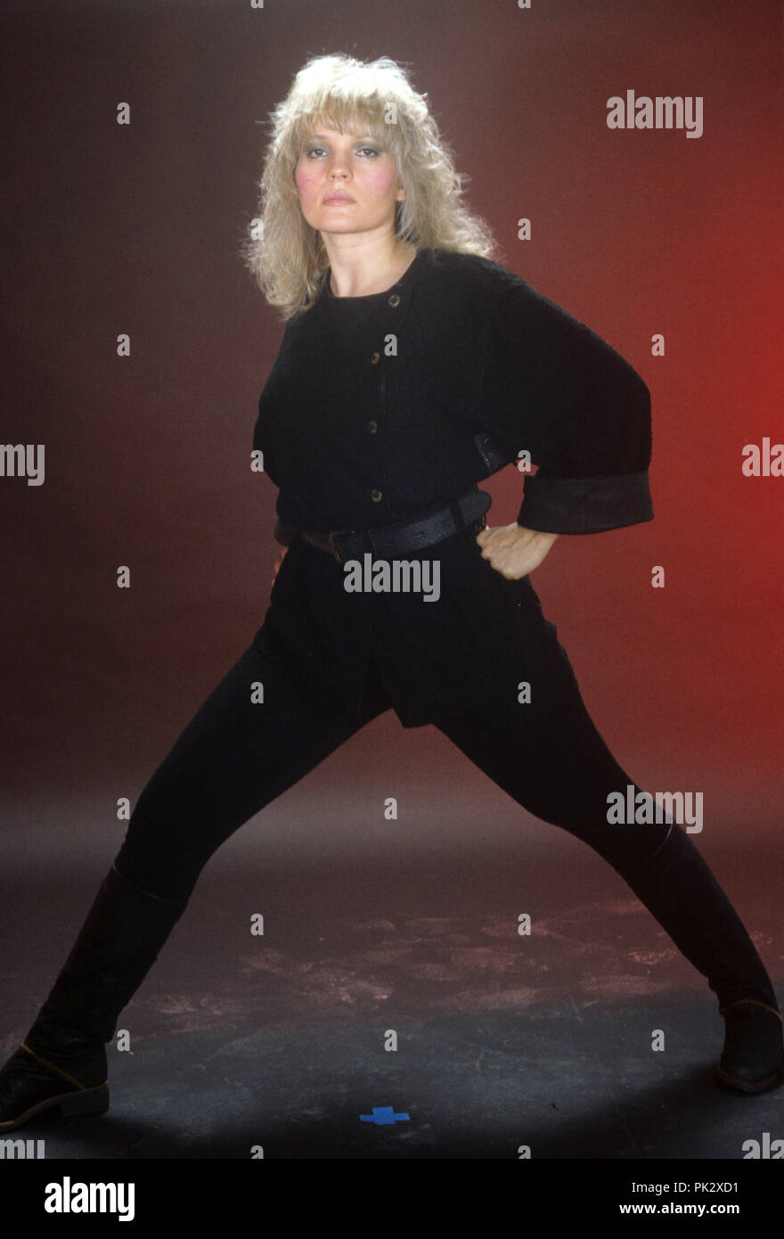 Chi Coltrane on 07.03.1985 in München / Munich. | usage worldwide Stock ...