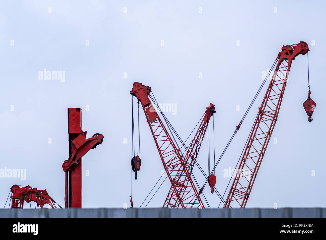 Construction cranes in store hi-res stock photography and images - Alamy