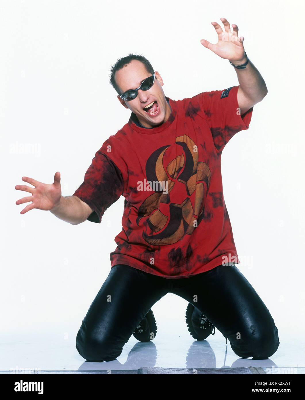 DJ The Crow on 24.03.1997 in München / Munich. | usage worldwide Stock ...