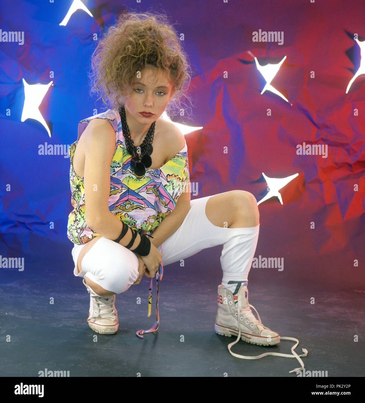 Jayne Collins on 23.10.1985 in München / Munich. | usage worldwide ...