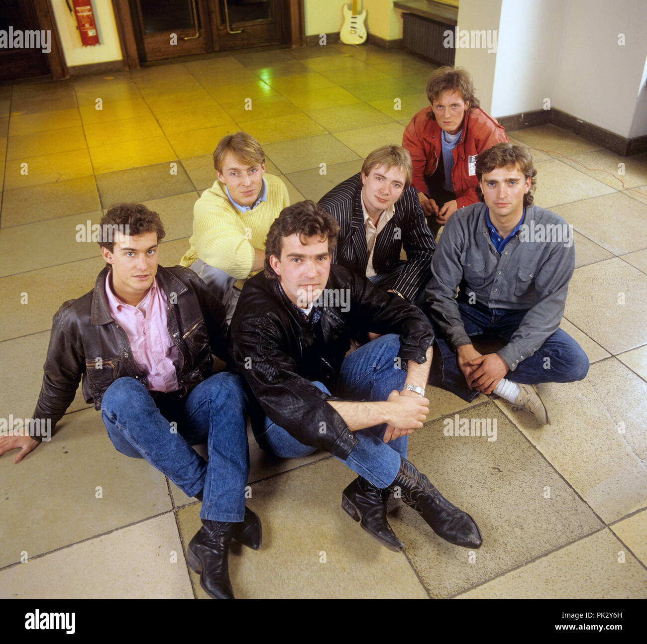 Channel 5 on 18.04.1986 in München / Munich. | usage worldwide Stock ...