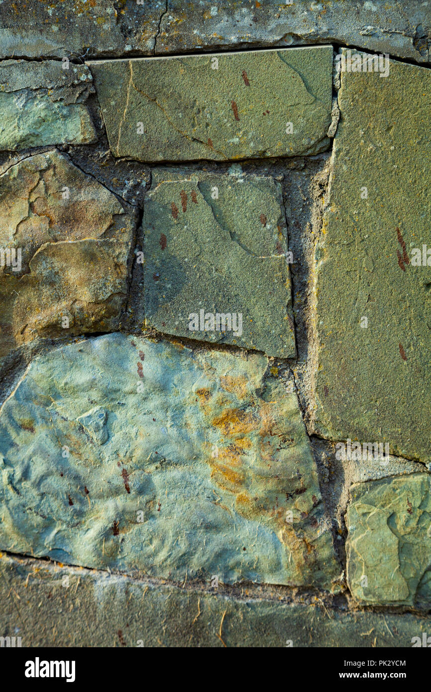 Gray stone texture. Decorative wall close-up, background Stock Photo ...