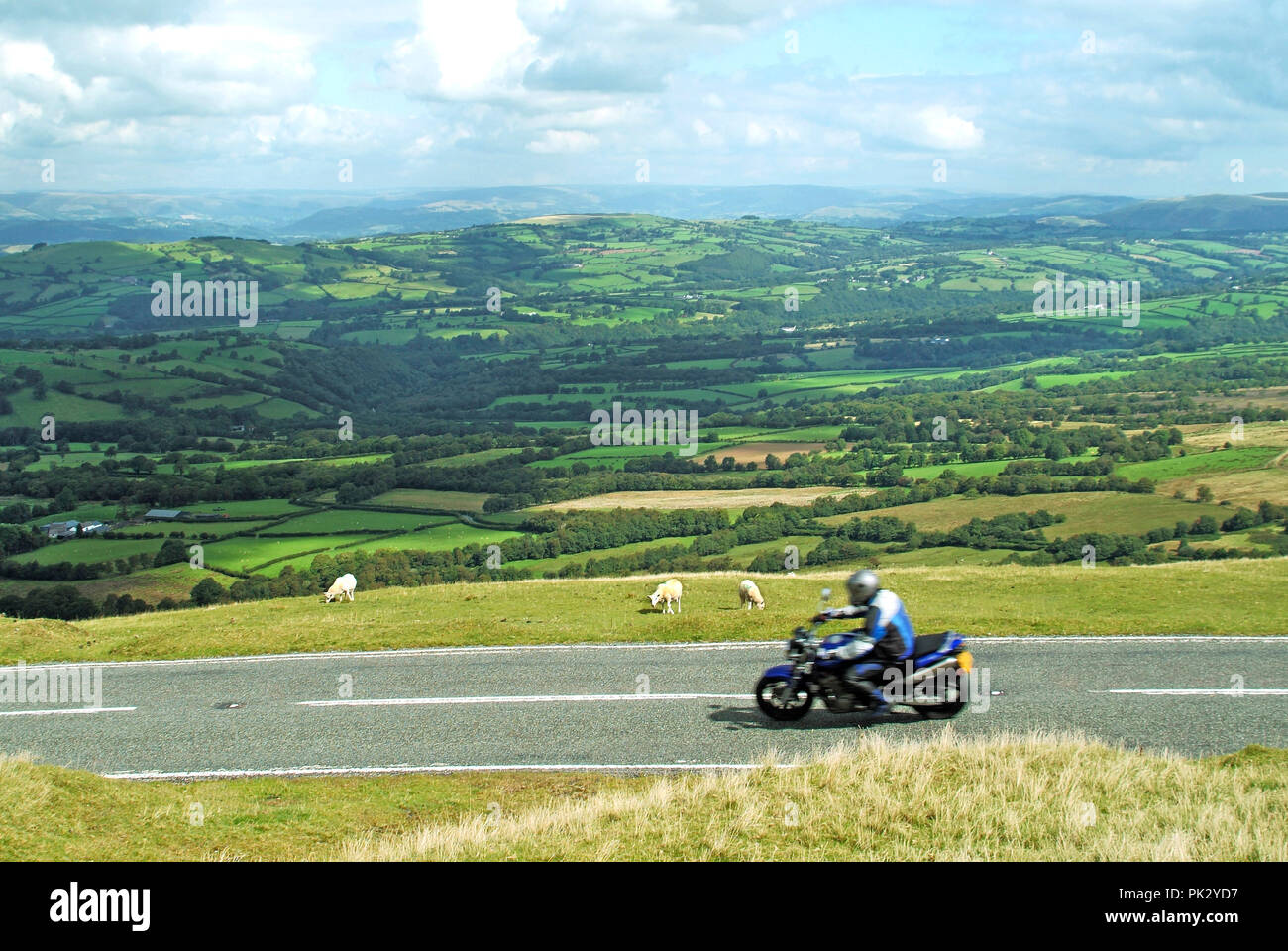 Open Road Motorcycle Wallpaper