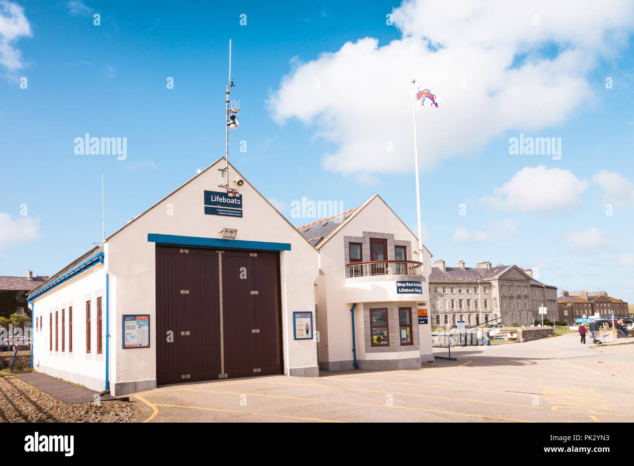 Beaumaris Lifeboat Station, Anglesey, Wales UK Stock Photo - Alamy