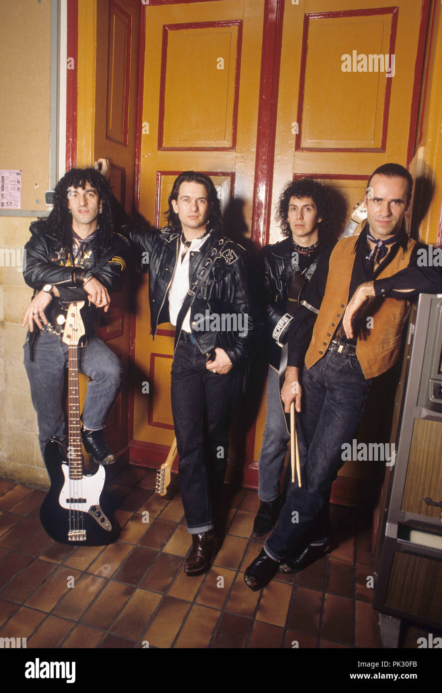 The Escape Club (mit Sänger Trevor Steel) on 13.02.1989 in München ...