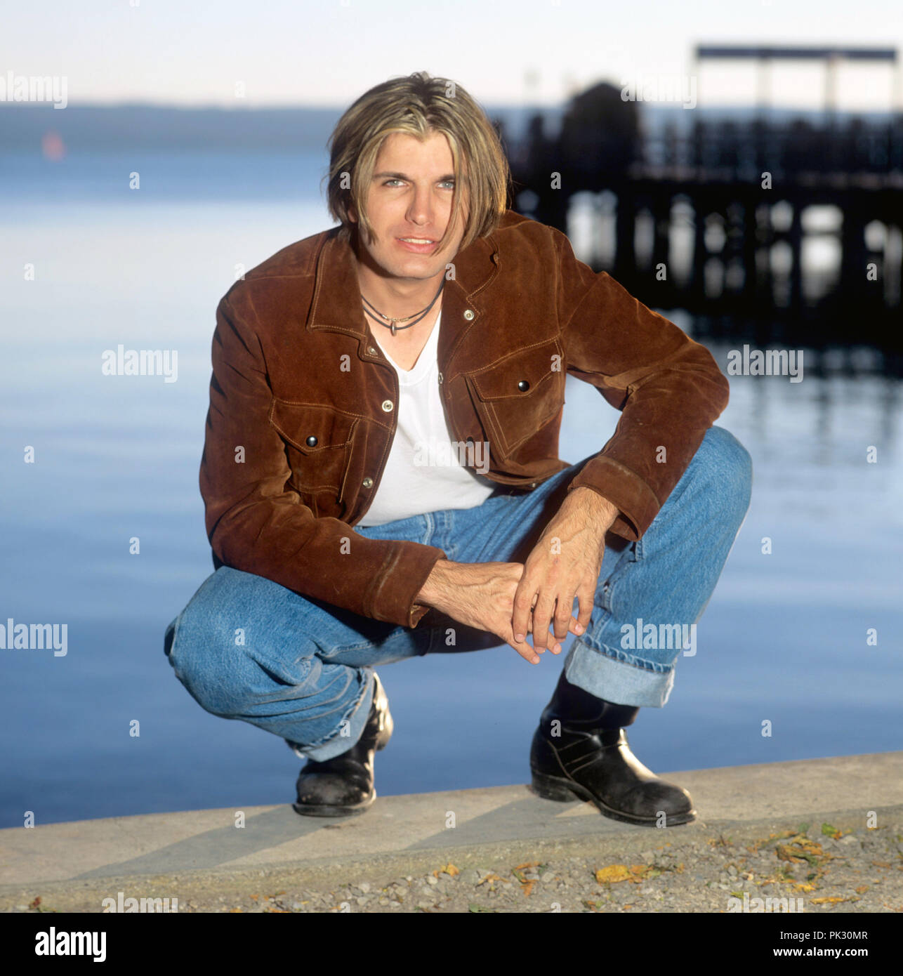 Jason Everly on 22.07.1996 in München / Munich. | usage worldwide Stock ...