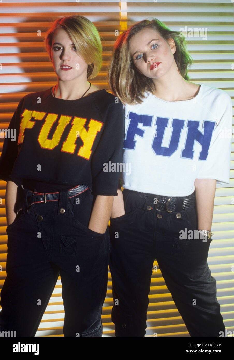 Fun Fun on 26.01.1984 in München / Munich. | usage worldwide Stock ...