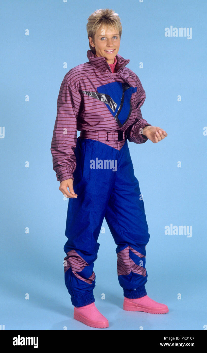 Michaela Gerg im November 1986. | usage worldwide Stock Photo - Alamy