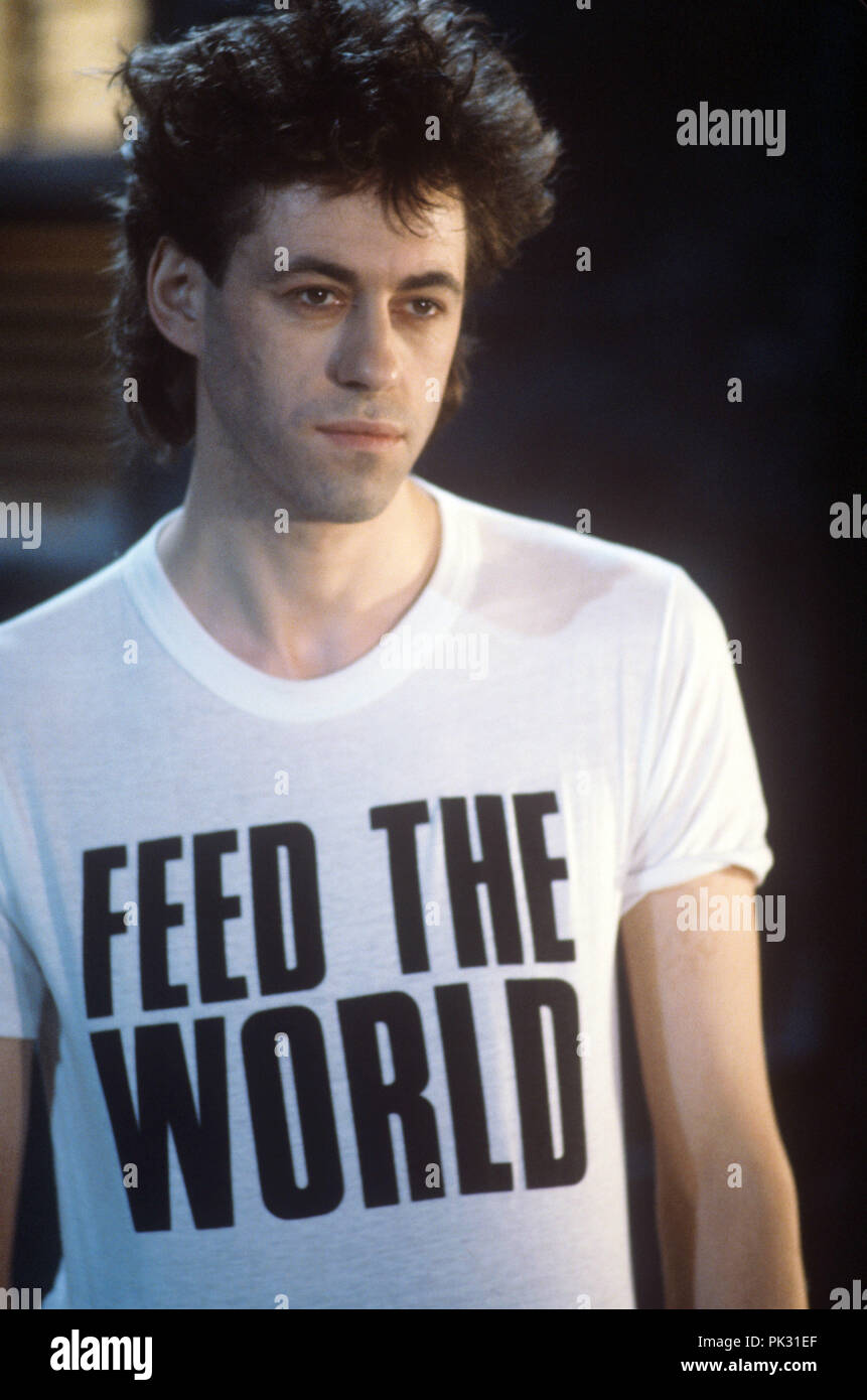 Bob geldof 1984 hi-res stock photography and images - Alamy