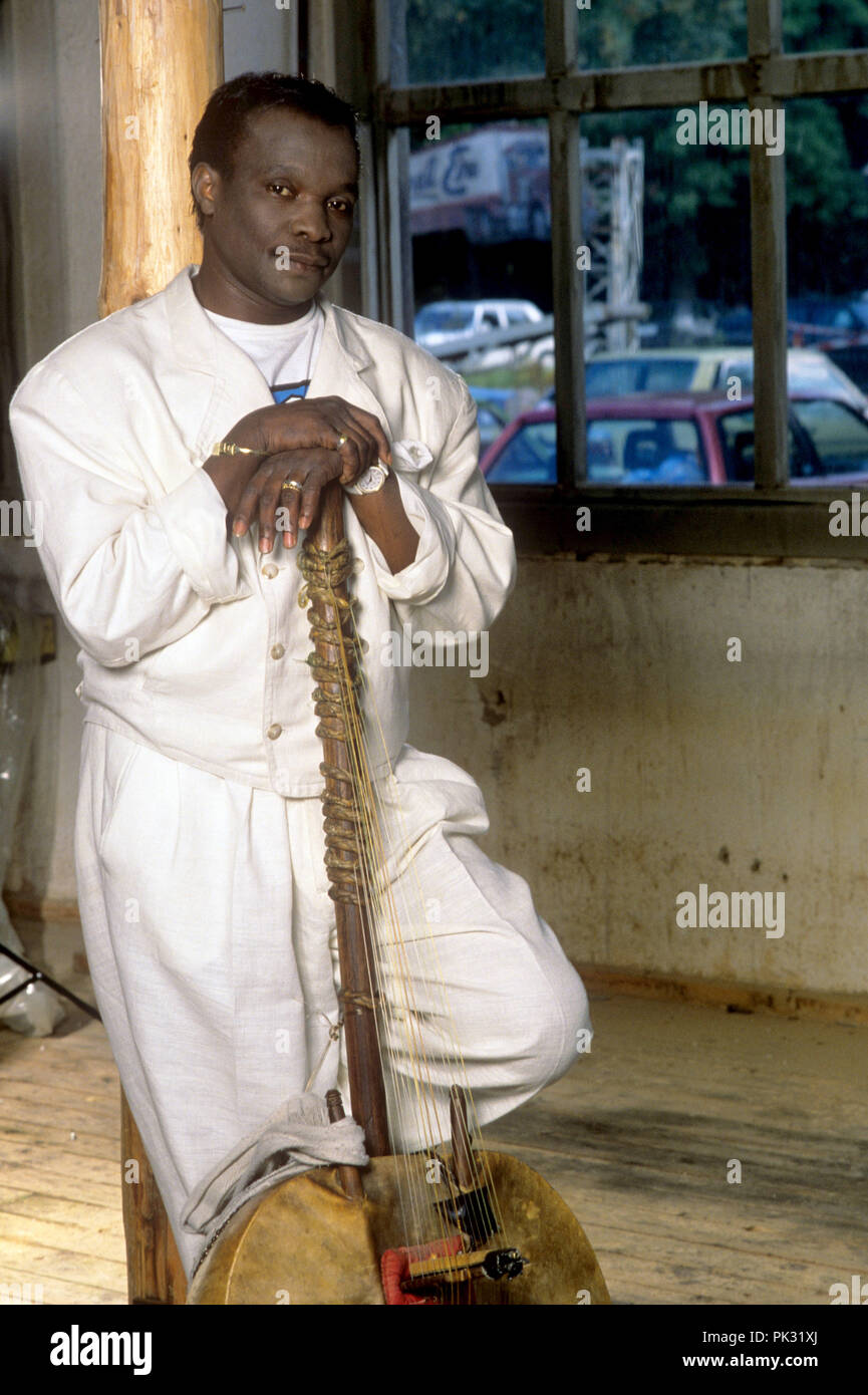 Mory Kanté on 07.09.1988 in München / Munich. | usage worldwide Stock ...