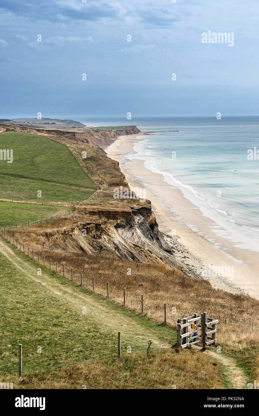 Compton Bay on the isle of Wight in England Stock Photo - Alamy