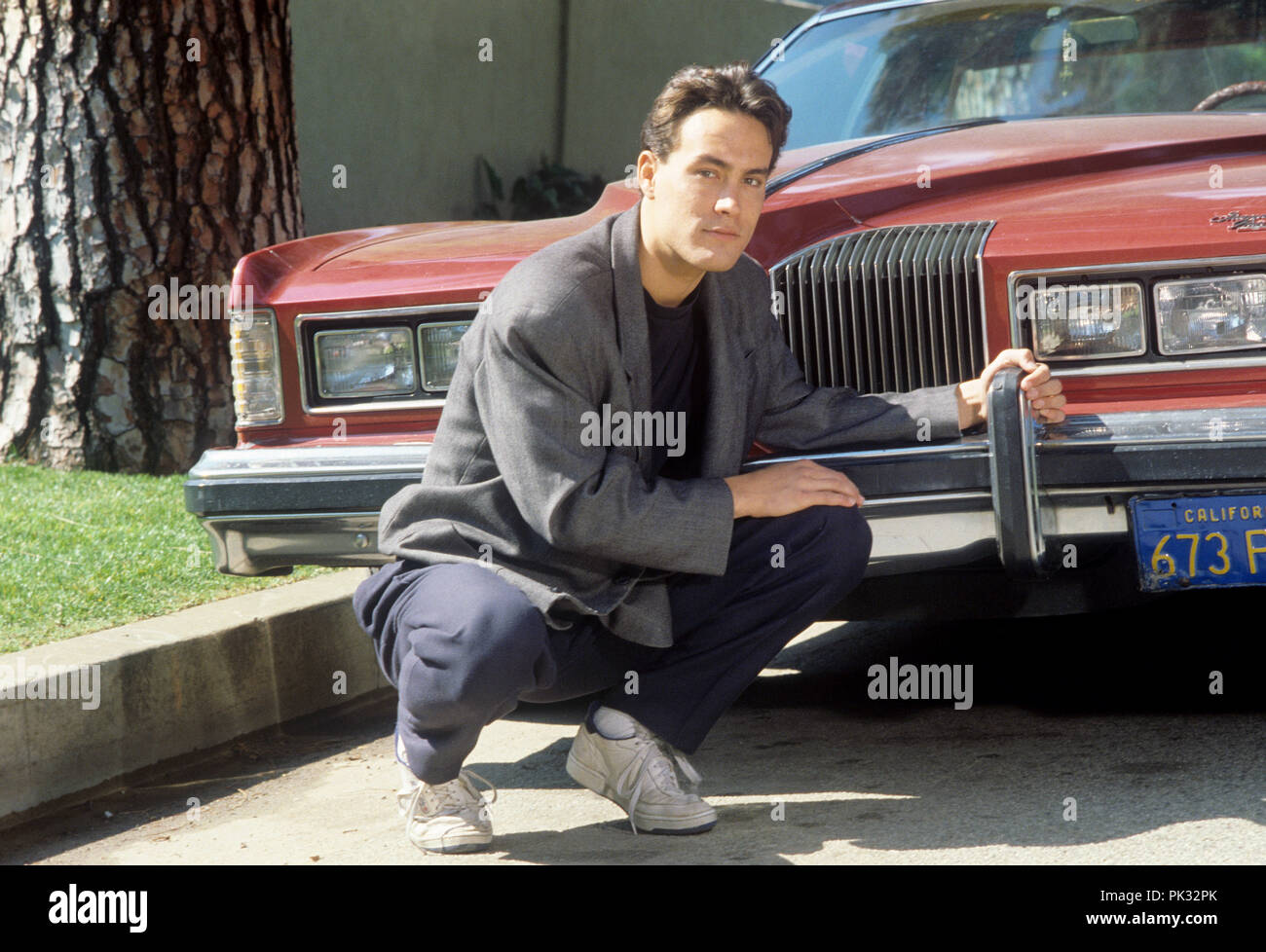 Brandon Lee on 17.02.1989 in Los Angeles. | usage worldwide Stock Photo ...