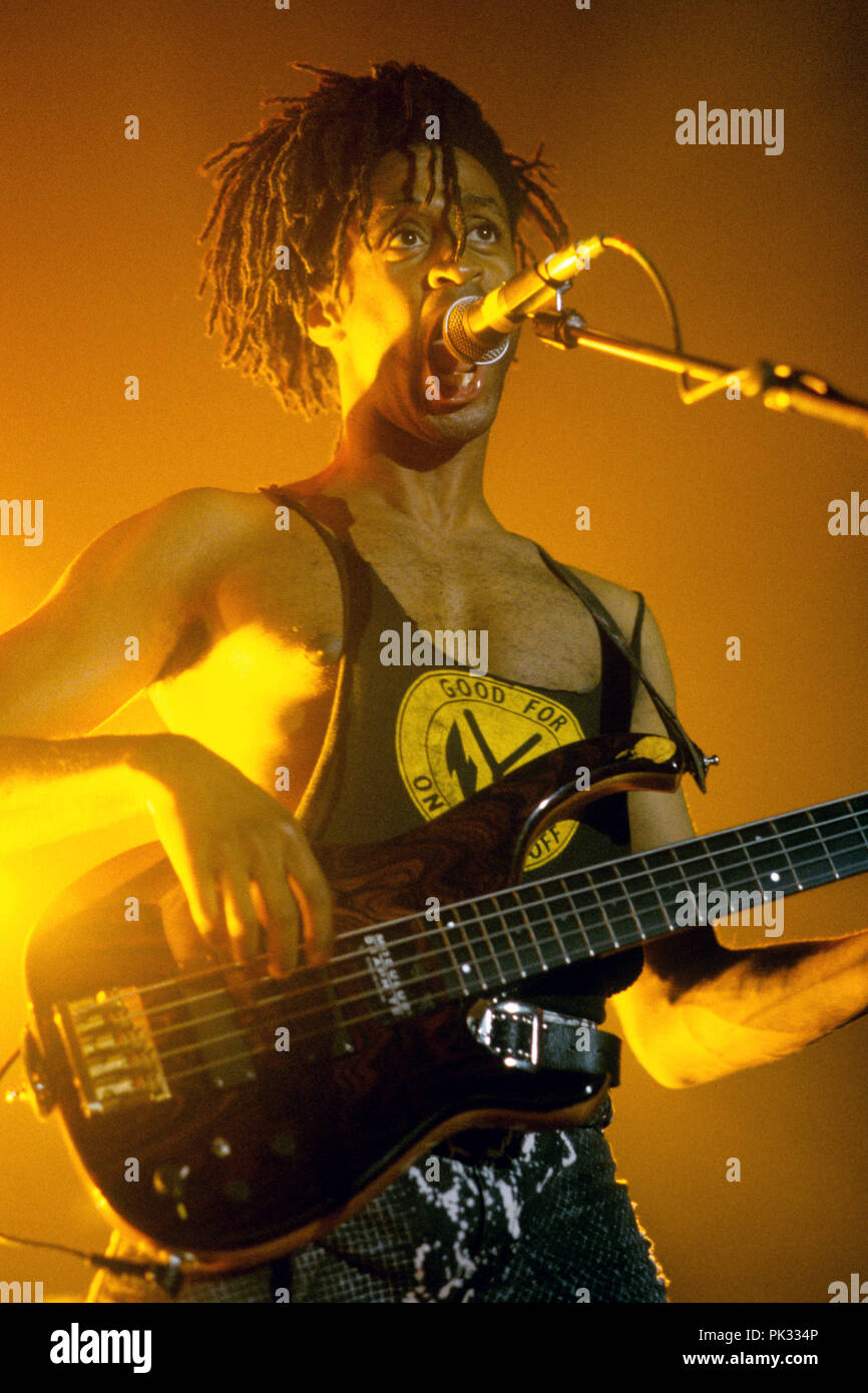 Living Colour (Muzz Skillings) on 03.05.1989 in München / Munich ...