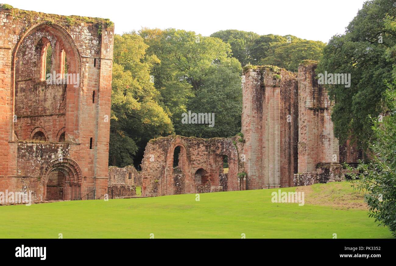 UK, Barrow In Furness, Cumbria. Furness Abbey Stock Photo - Alamy