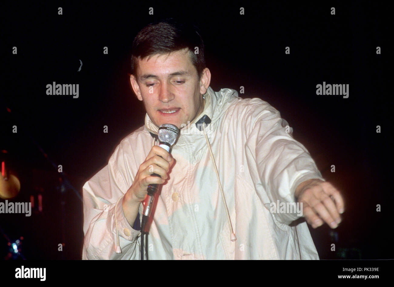 Paul Heaton (The Housemartins) on 25.11.1987 in München / Munich ...