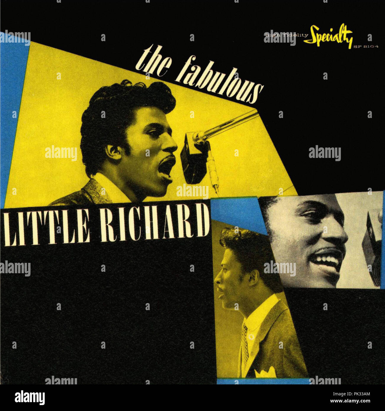 vintage vinyl record album - 1959 Little Richard Stock Photo - Alamy