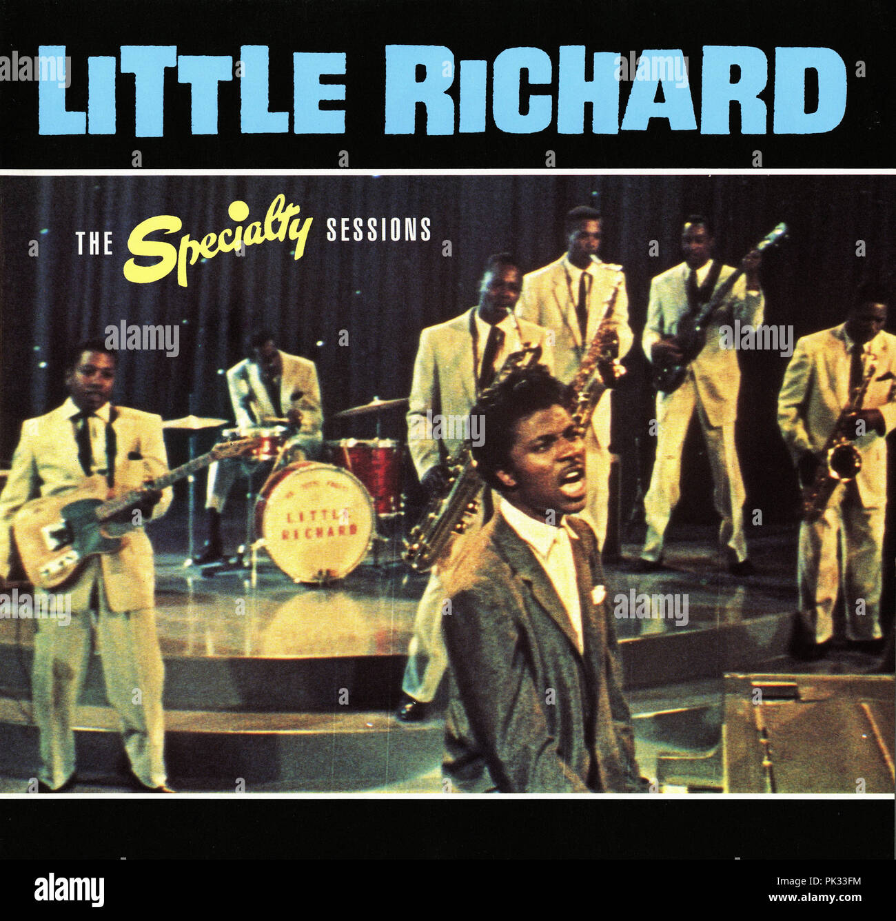 vintage vinyl record album - Little Richard & The Upsetters Stock Photo ...