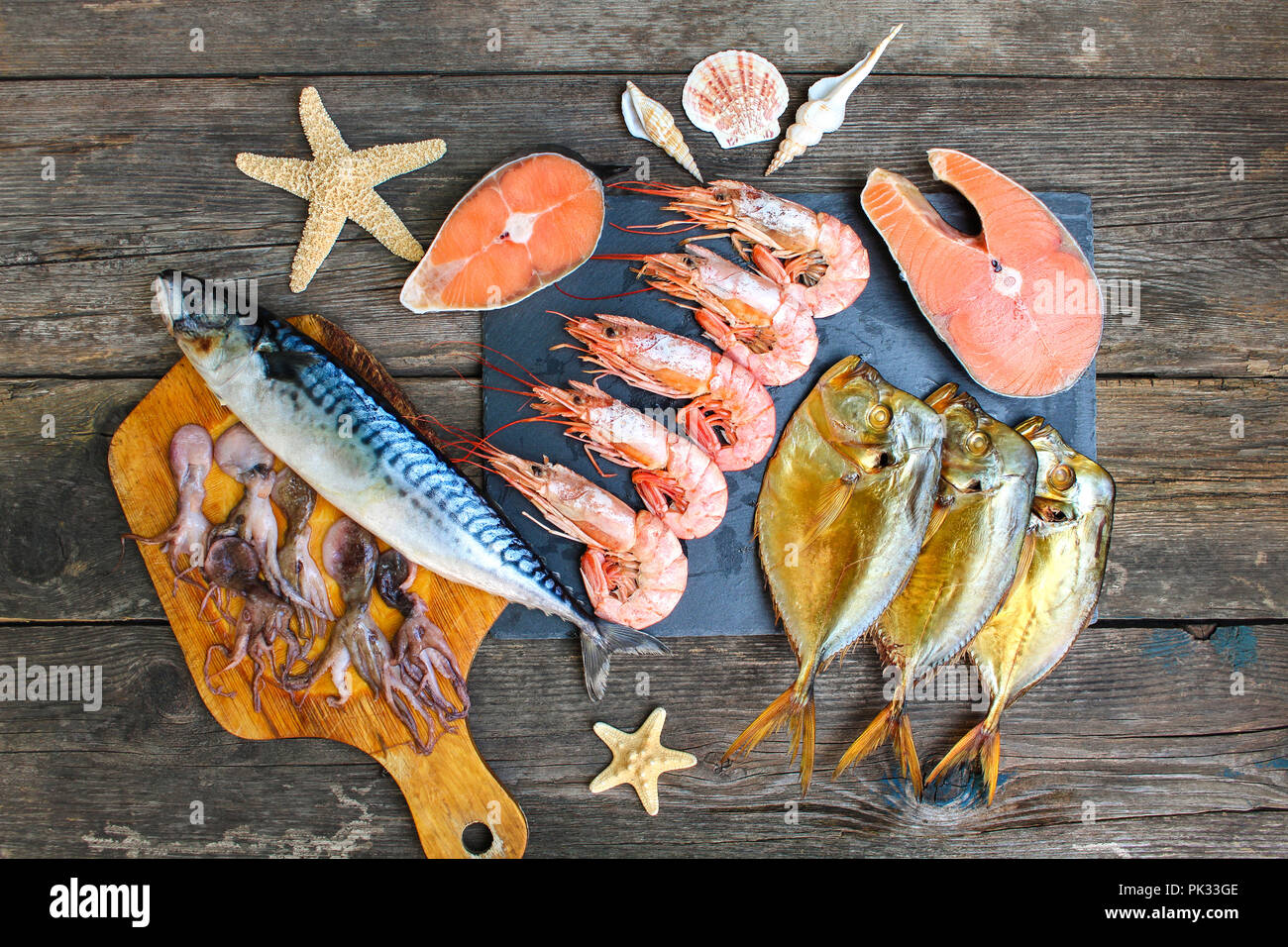 Shrimp eating fish hi-res stock photography and images - Alamy