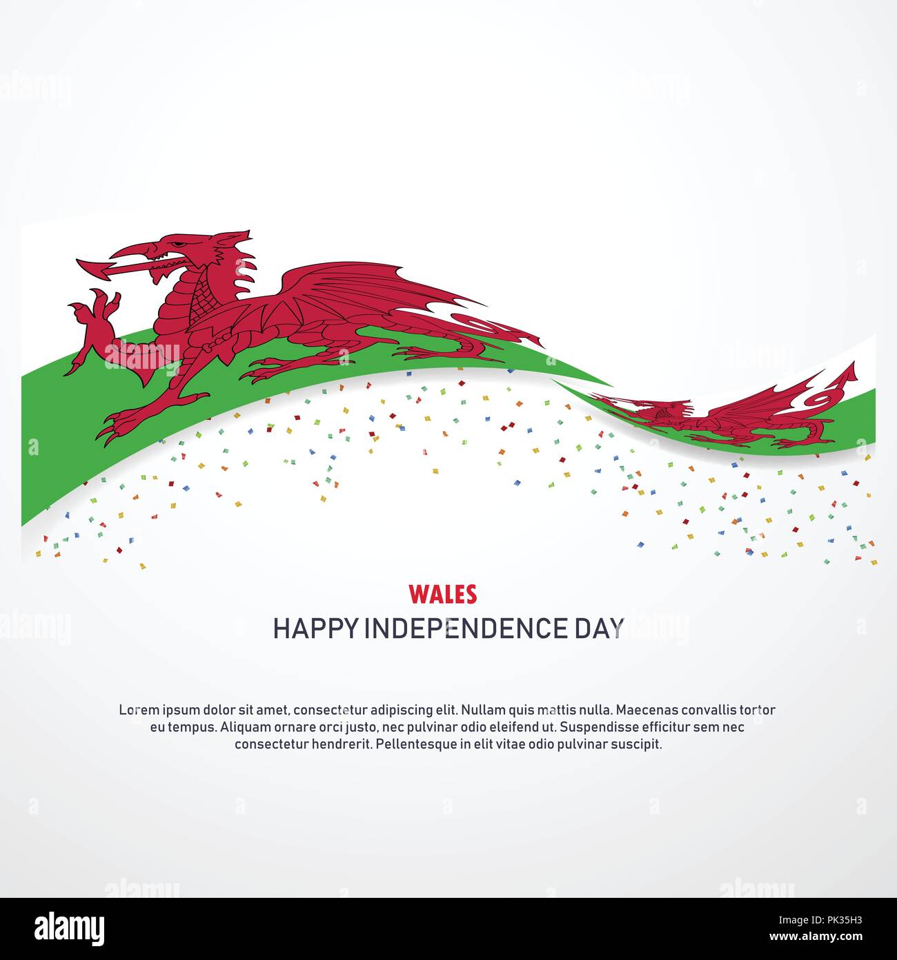 Wales independence day Stock Vector Images - Alamy