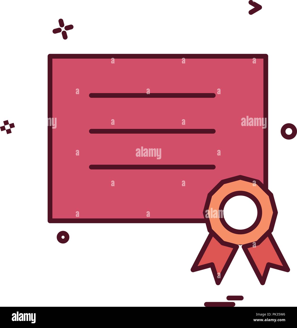 award diploma icon vector design Stock Vector Image & Art - Alamy