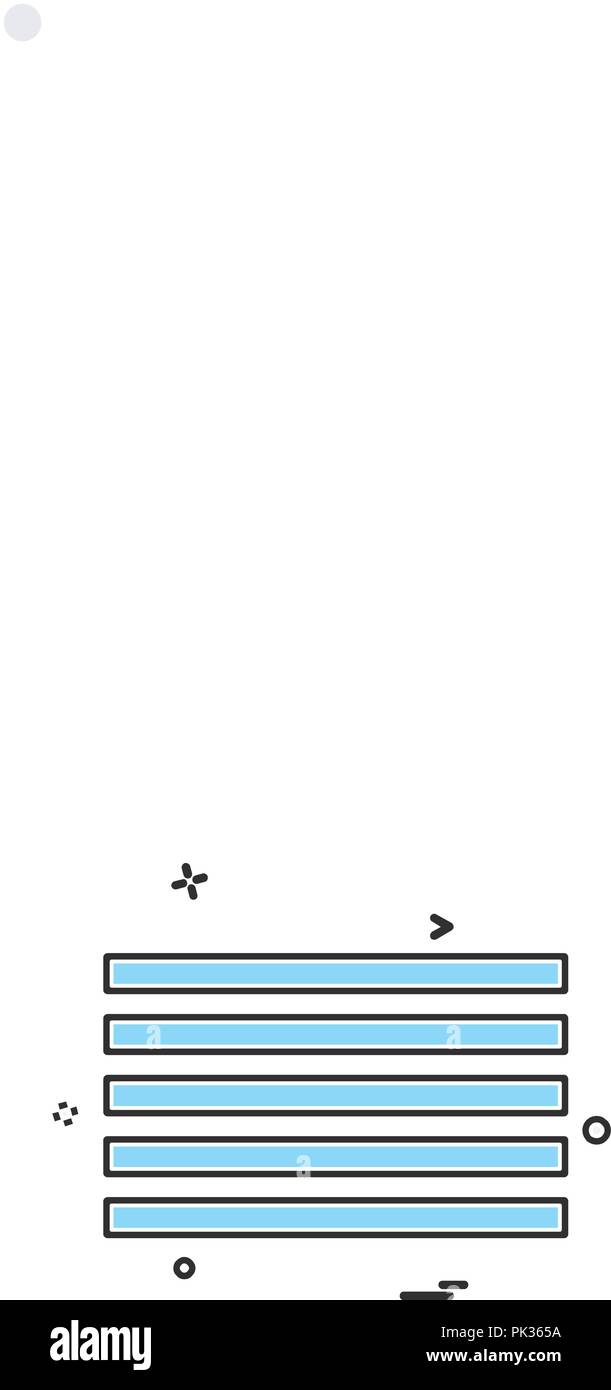 Menu buttons icon design vector Stock Vector Image & Art - Alamy