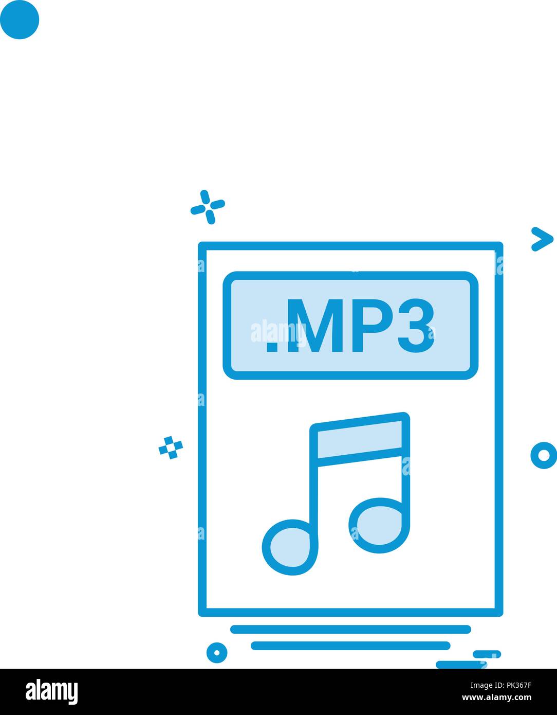 file files mp3 icon vector design Stock Vector Image & Art - Alamy