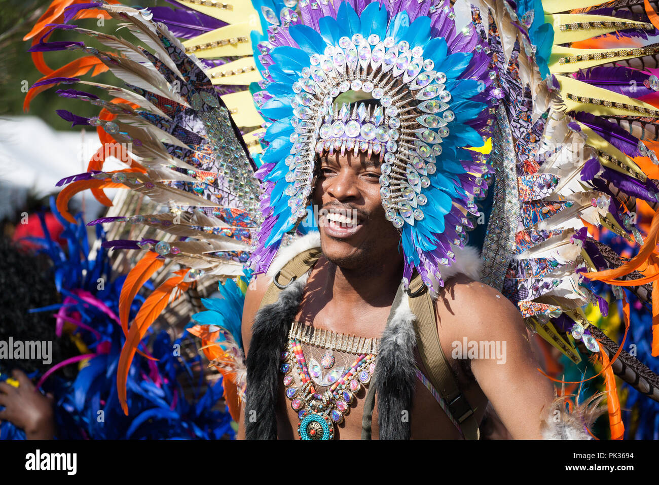 Male carnival dancer dancing hi-res stock photography and images - Alamy