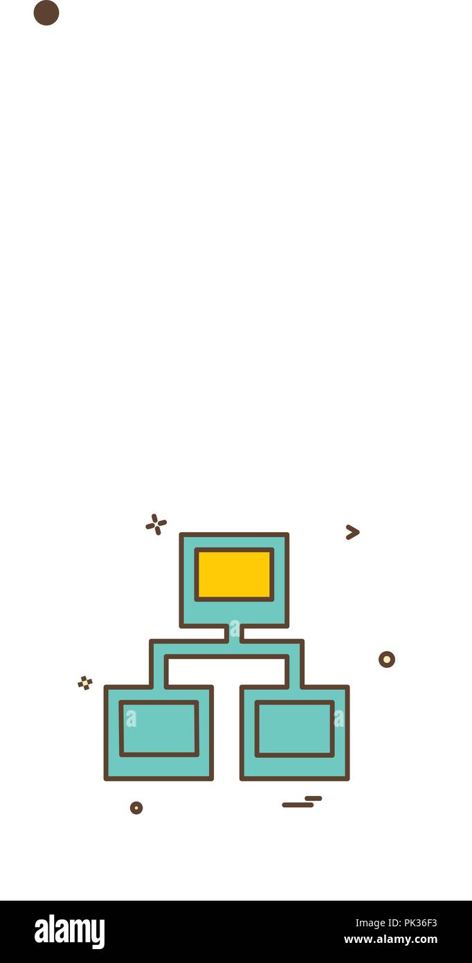 Network icon design vector Stock Vector Image & Art - Alamy