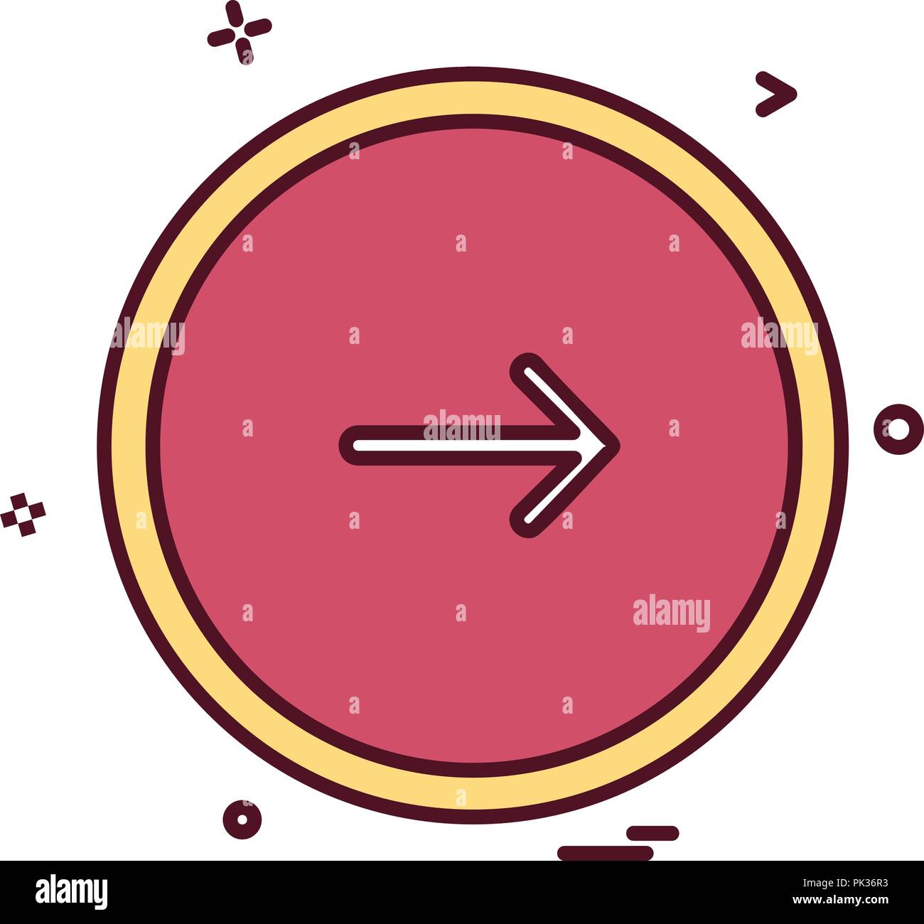 Next button icon design vector Stock Vector Image & Art - Alamy