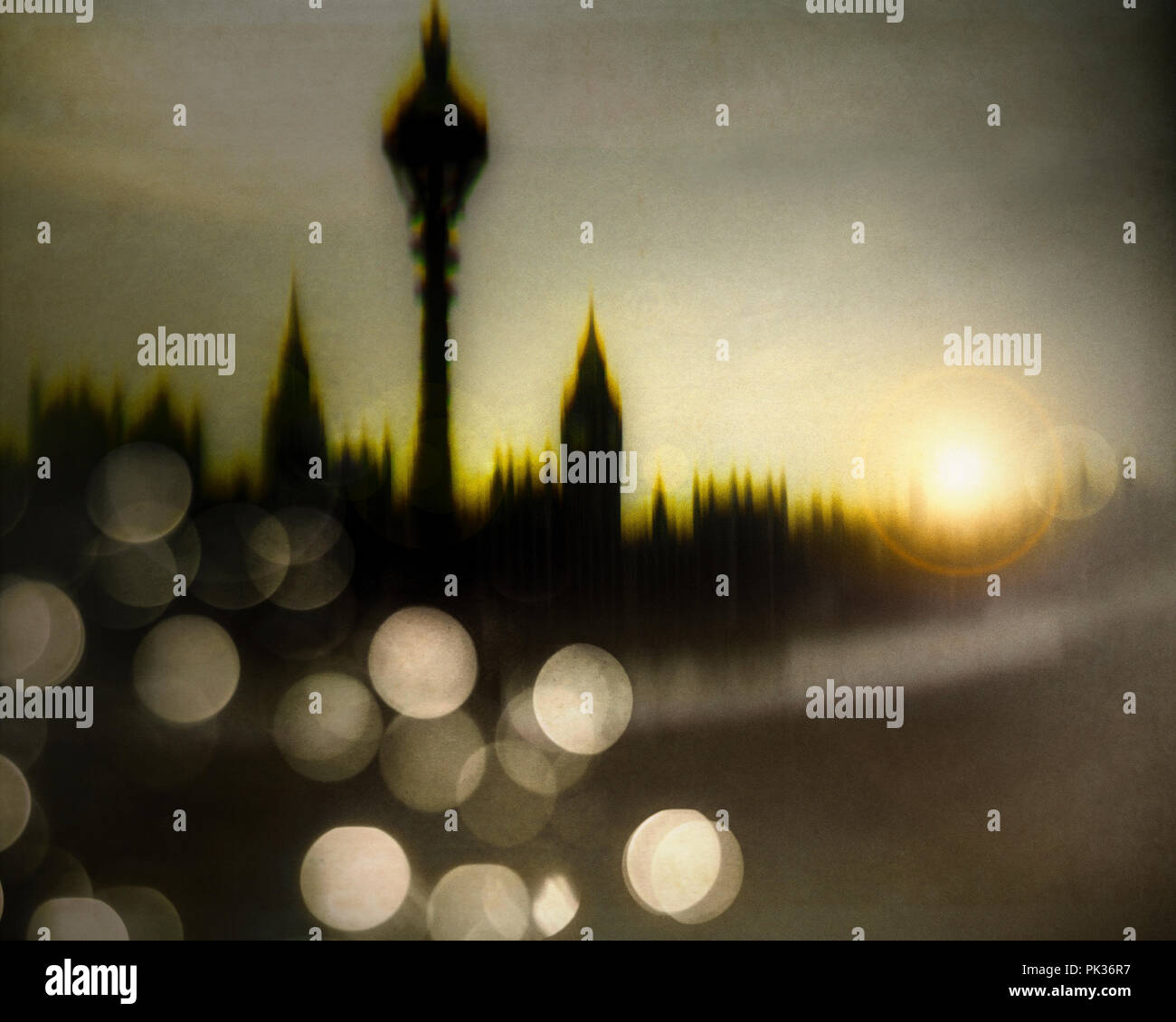 MODERN ART: The Westminster Hour (London, Great Britain Stock Photo - Alamy