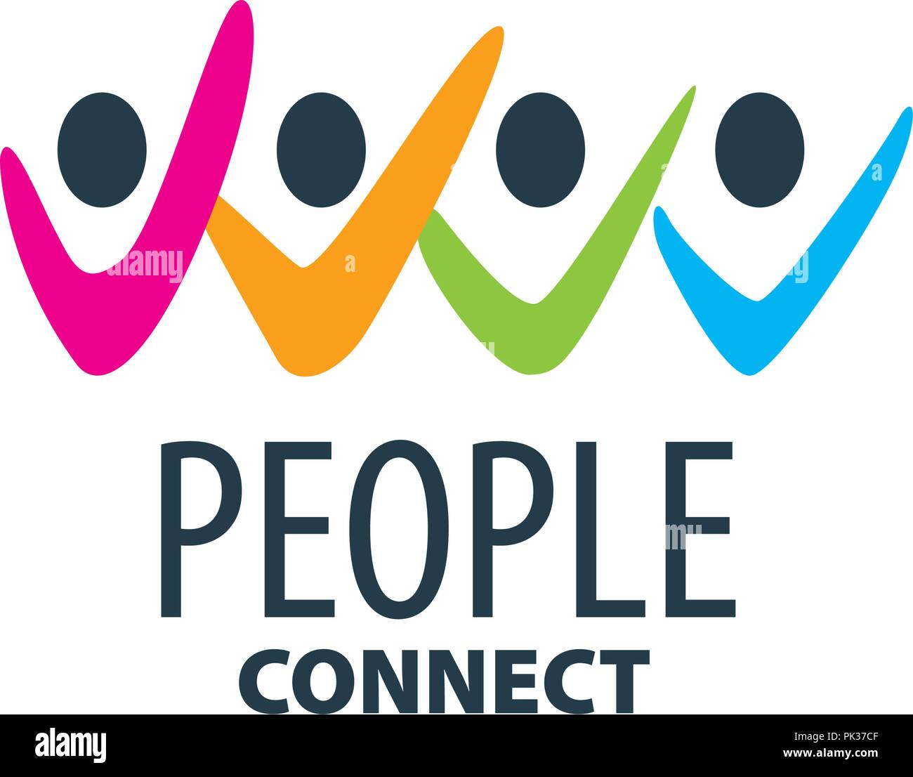 vector logo people Stock Vector Image & Art - Alamy