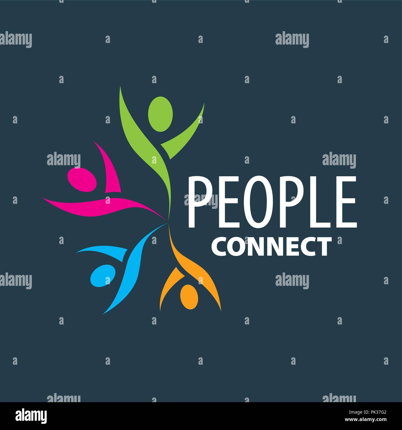 vector logo people Stock Vector Image & Art - Alamy
