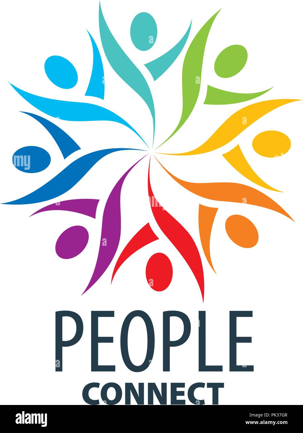 vector logo people Stock Vector Image & Art - Alamy