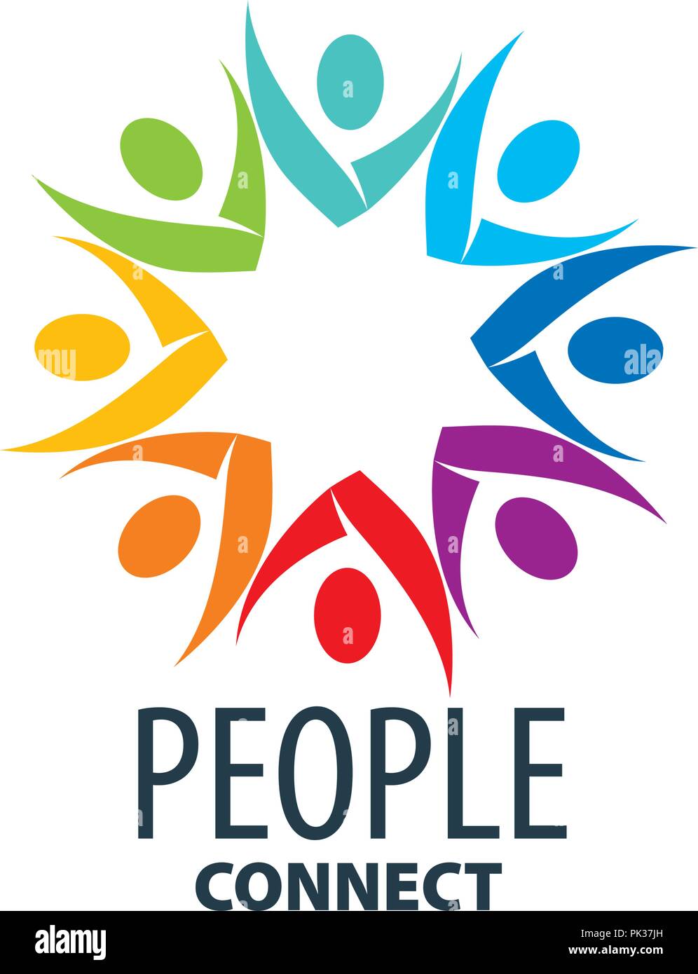 vector logo people Stock Vector Image & Art - Alamy