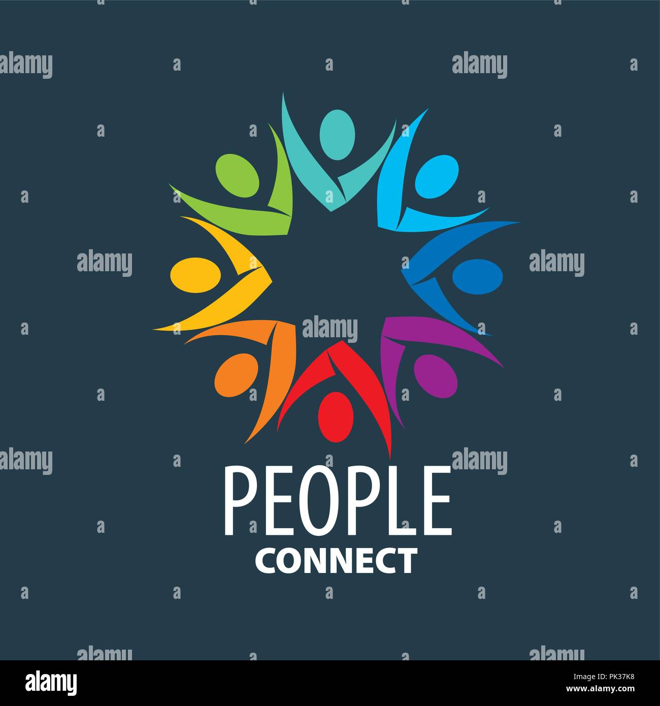 vector logo people Stock Vector Image & Art - Alamy