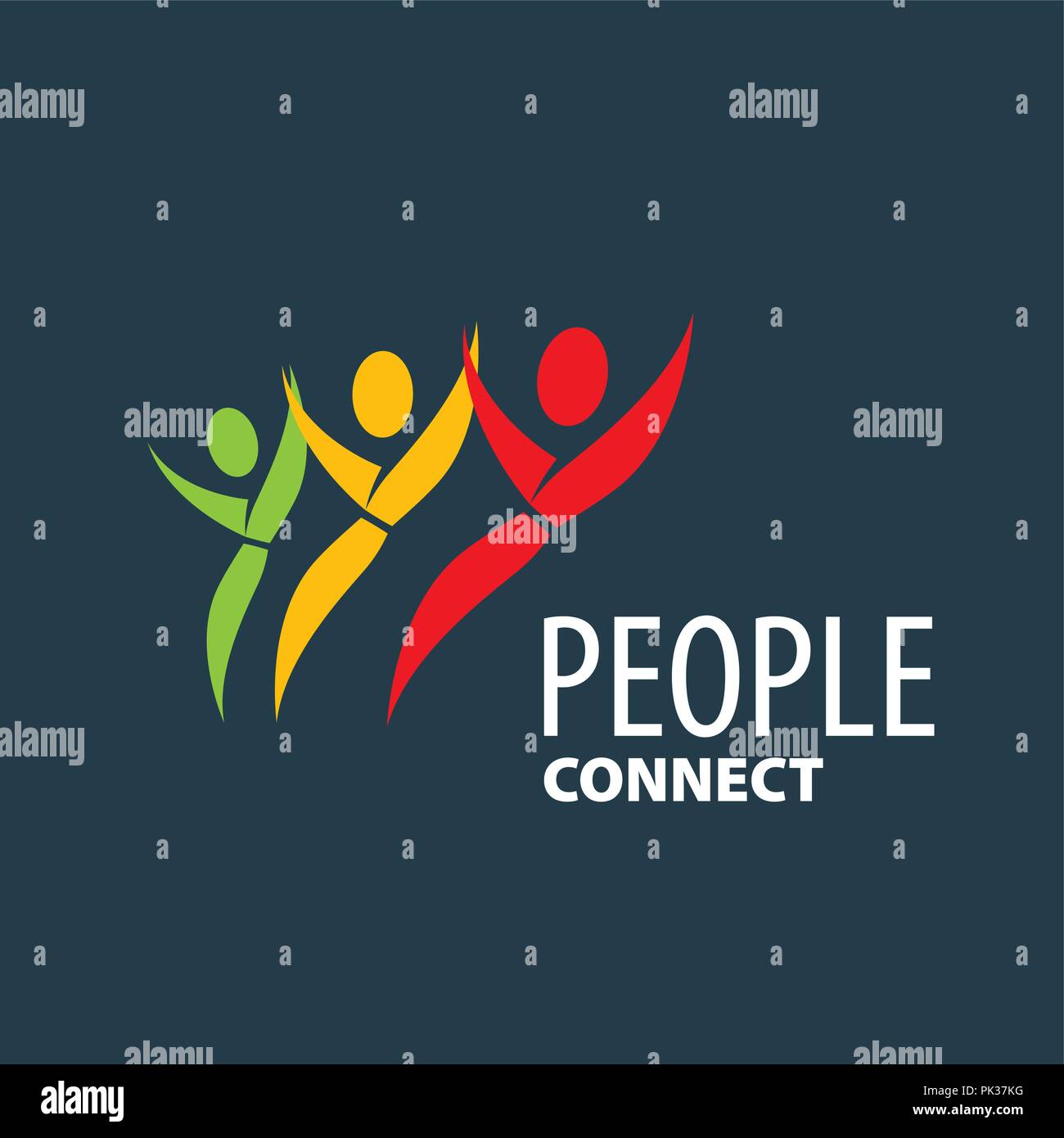 vector logo people Stock Vector Image & Art - Alamy