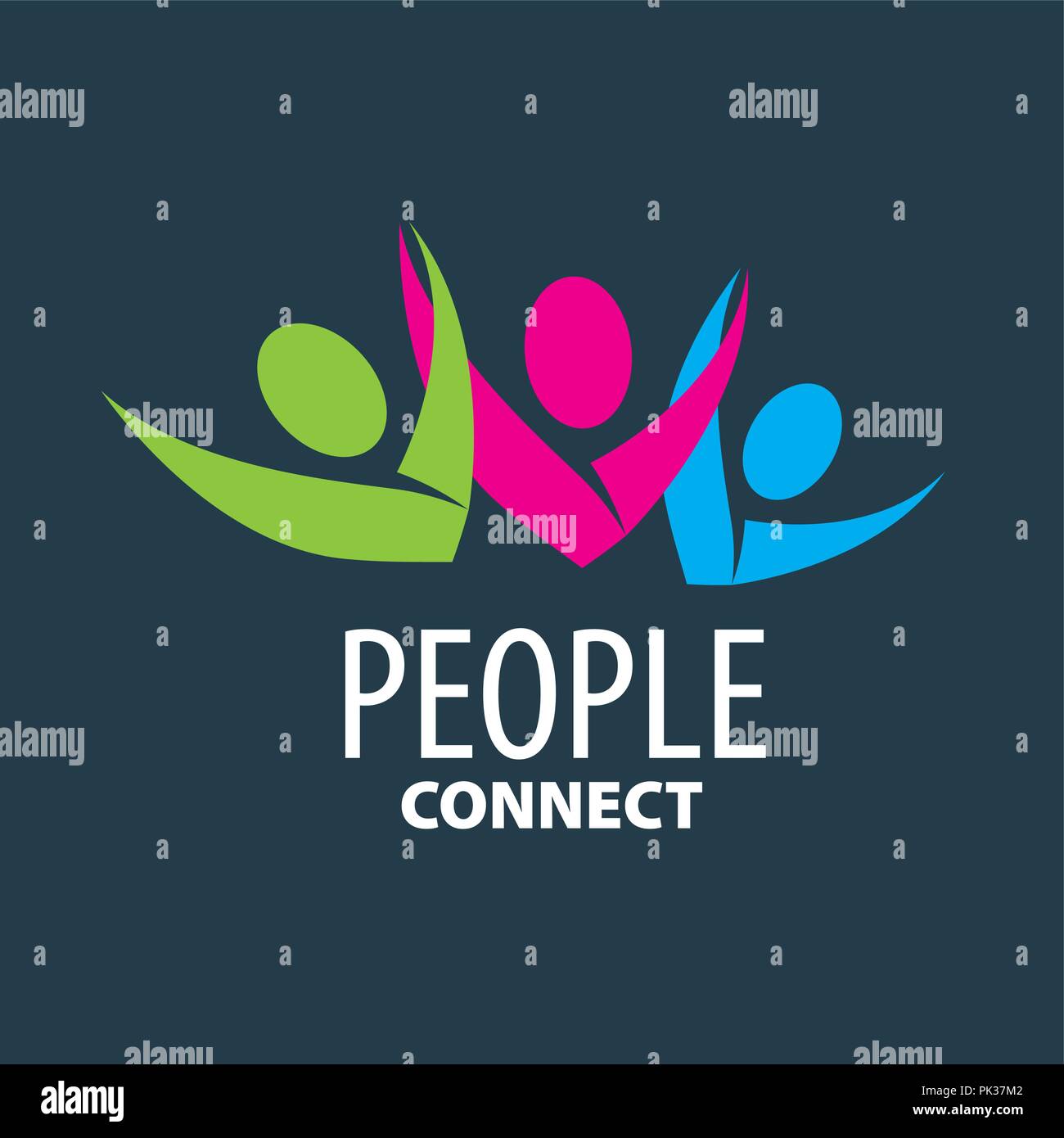 vector logo people Stock Vector Image & Art - Alamy
