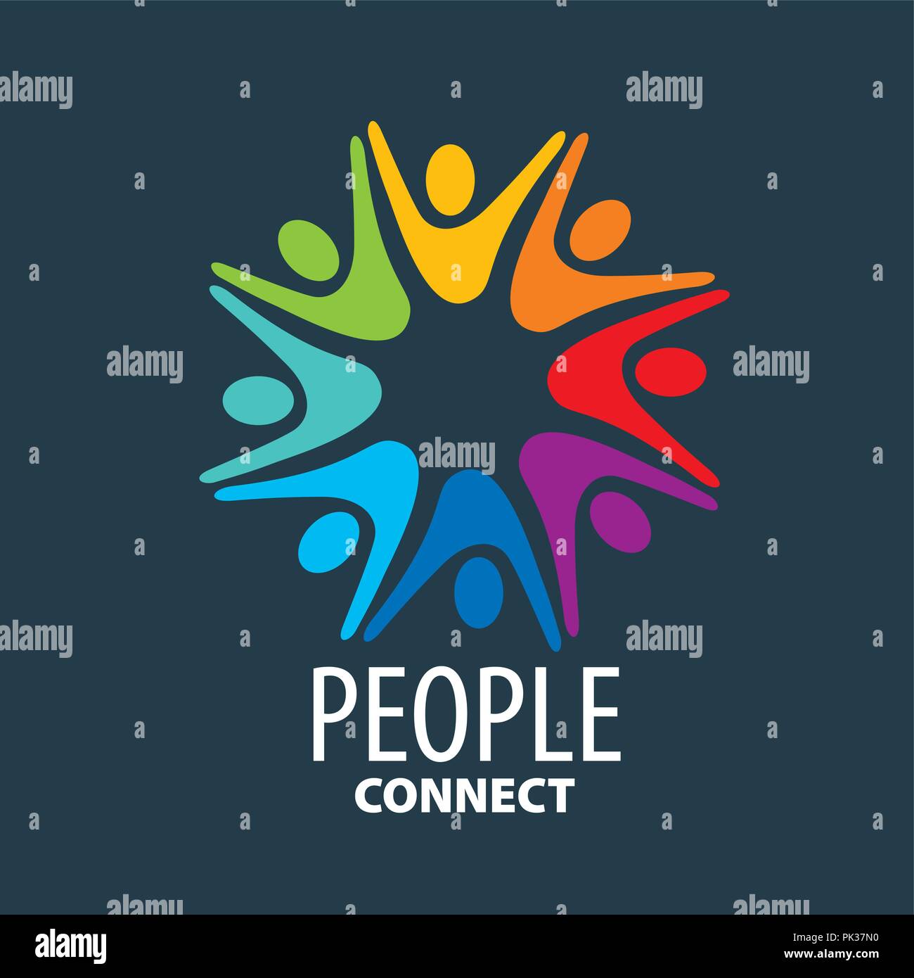 vector logo people Stock Vector Image & Art - Alamy