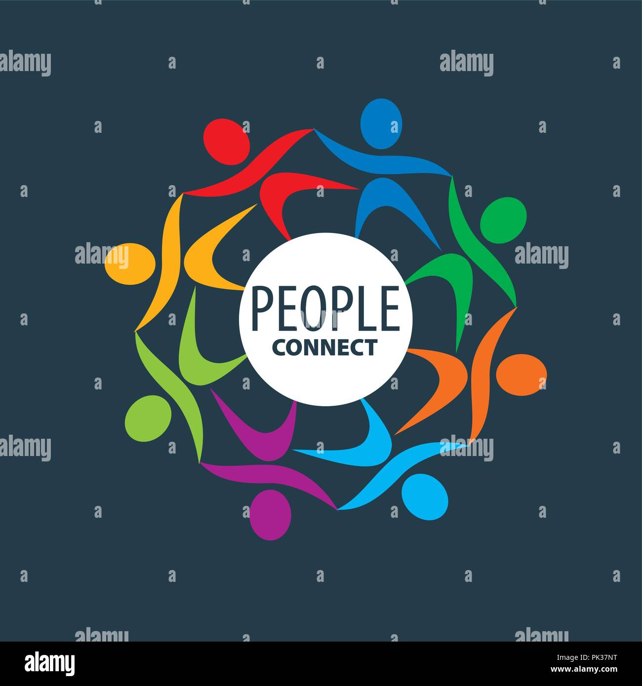 vector logo people Stock Vector Image & Art - Alamy