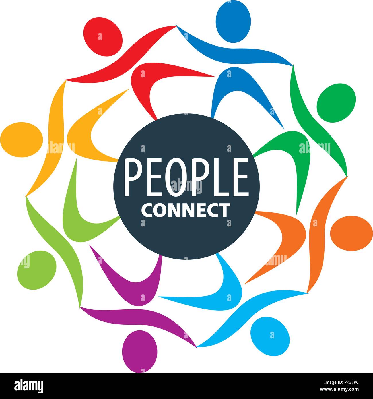 vector logo people Stock Vector Image & Art - Alamy